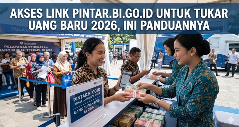 Akses Link pintar.bi.go.id untuk Tukar Uang Baru 2026, Ini Panduannya ...